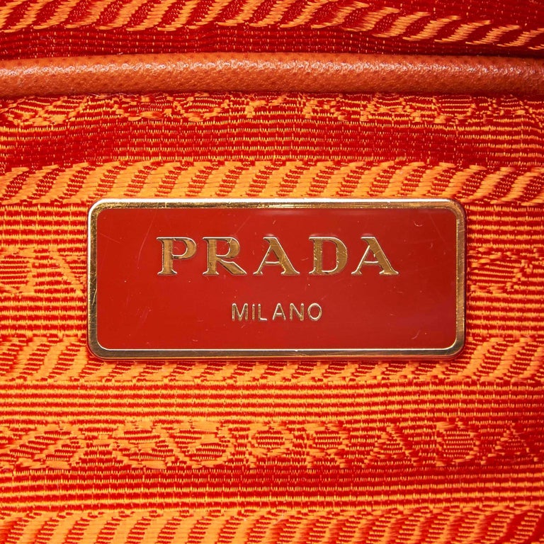 Prada Orange Nylon Crossbody Bag at 1stDibs | prada orange crossbody ...