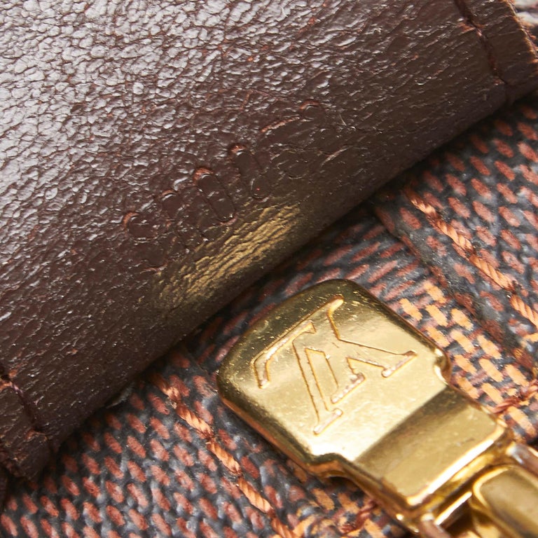 Louis Vuitton Brown Damier Ebene Naviglio For Sale at 1stDibs