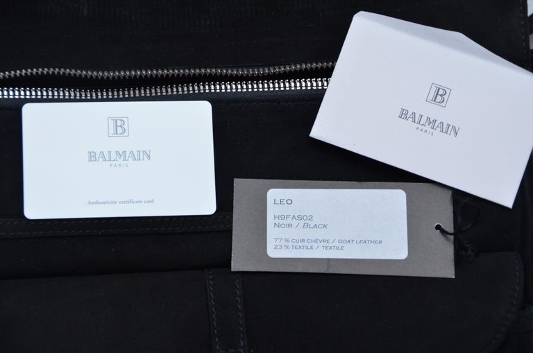 Balmain Swarovski Crystals Handbag New at 1stDibs