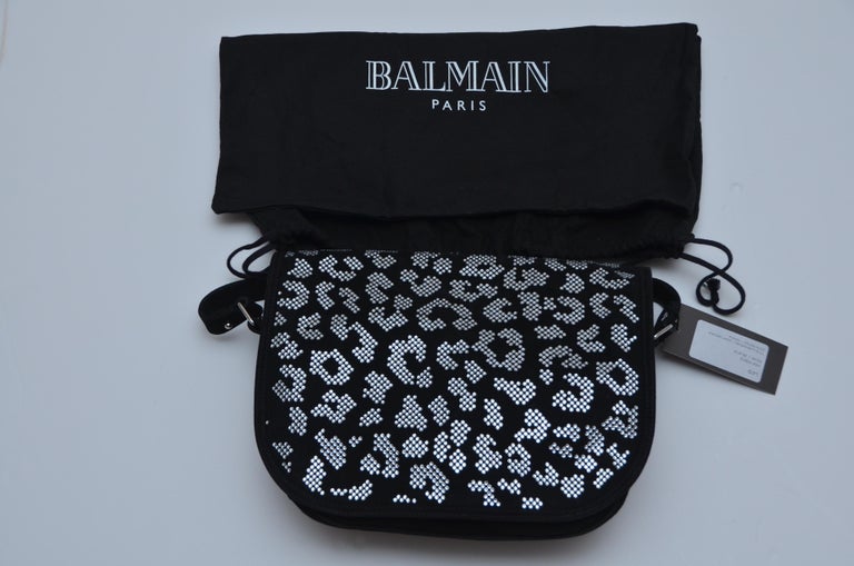 Balmain Swarovski Crystals Handbag New at 1stDibs