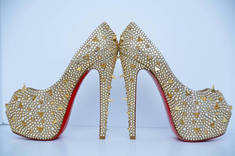 From The KHLOE KARDASHIAN Closet Christian Louboutin Highness Strass ...
