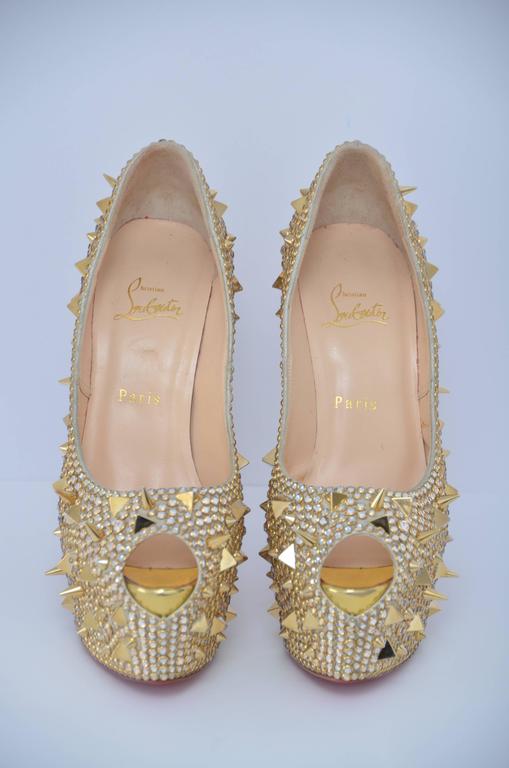 From The KHLOE KARDASHIAN Closet Christian Louboutin Highness Strass ...