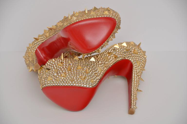 From The KHLOE KARDASHIAN Closet Christian Louboutin Highness Strass ...