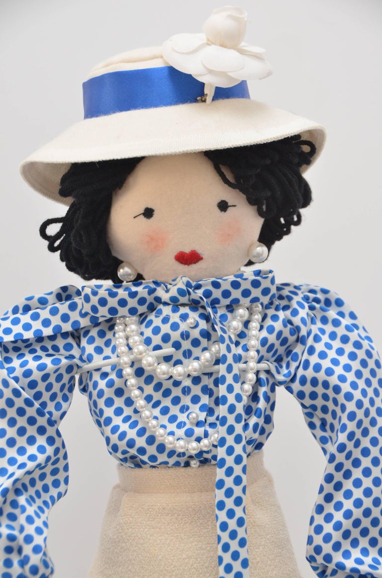 Super Rare Chanel Doll Designed By Karl Lagerfeld For Pop-Up Shop ...