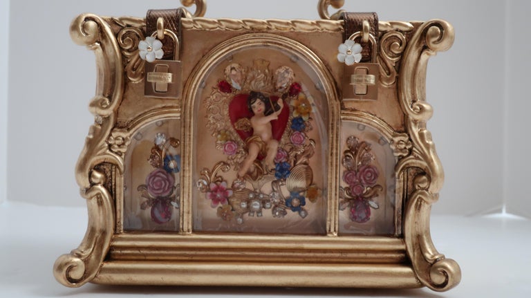 Showpiece Dolce and Gabbana Angel Cherub Handbag With Lights 2017 ...
