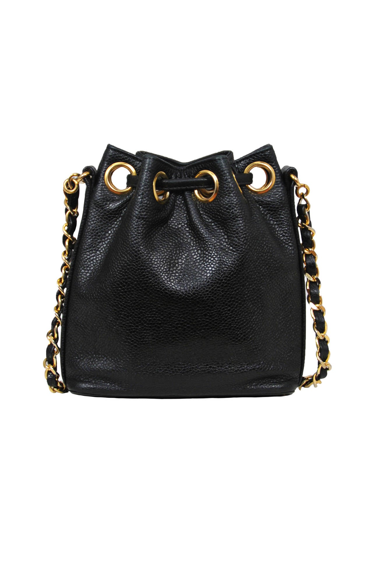 Chanel Mini Caviar Bucket Bag at 1stDibs | chanel small bucket bag ...