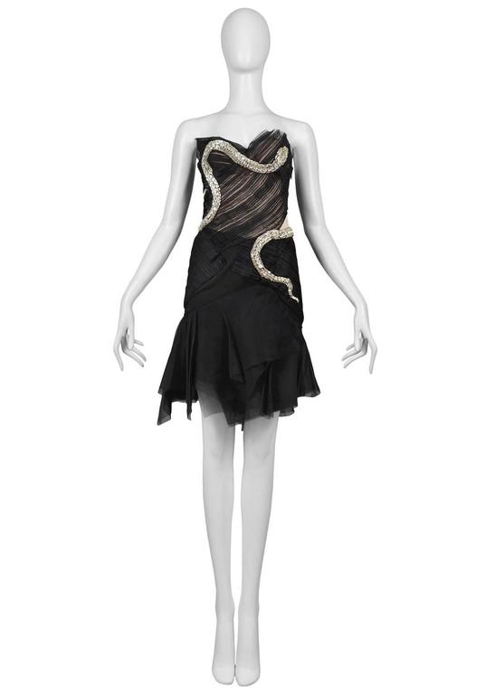 Tom Ford for Gucci Jeweled Snake Dress at 1stDibs | gucci snake dress