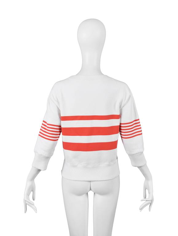 Chanel White Coco Sweatshirt at 1stDibs | chanel white sweatshirt