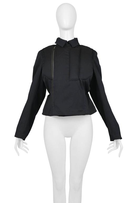 Comme des Garcons Navy Padded Jacket 2010 For Sale at 1stDibs