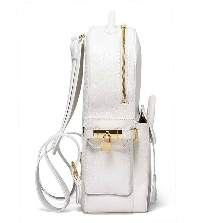 Buscemi Large Phd Leather Backpack For Sale at 1stDibs