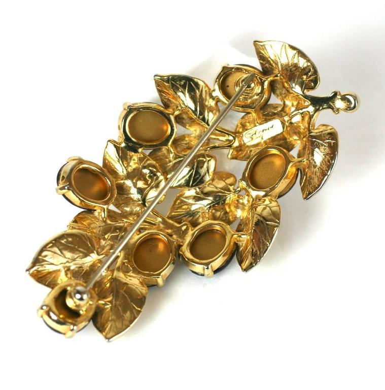 Schiaparelli Berry Branch Brooch For Sale at 1stDibs | schiaparelli brooch