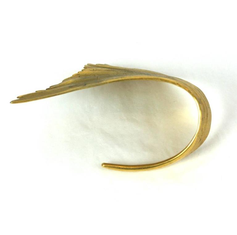 Ted Muehling Fluted Wing Cuff at 1stDibs