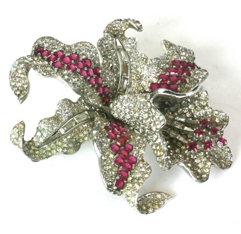 Extraordinary Marcel Boucher Early Orchid Brooch For Sale at 1stDibs ...