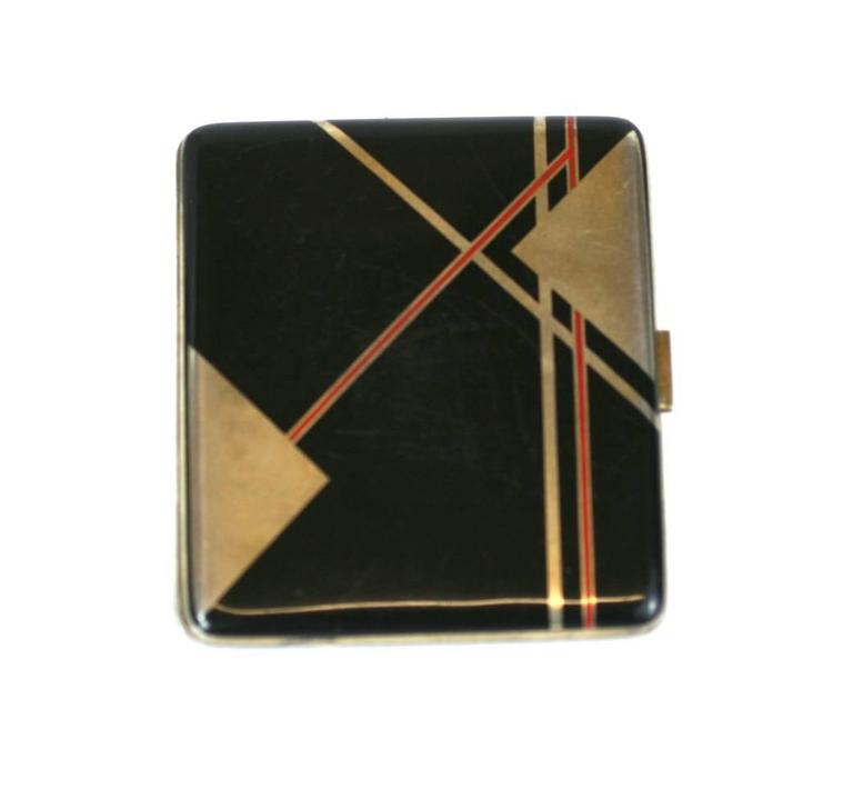 Austrian Art Deco Enamel Case at 1stDibs