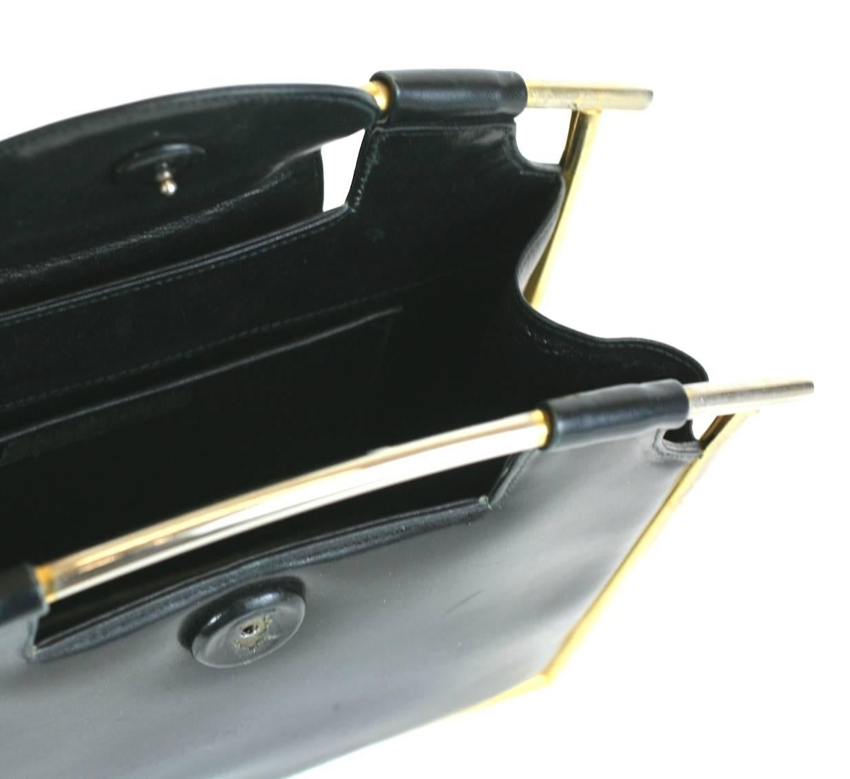 Tubular Structured Italian Calf Bag at 1stDibs