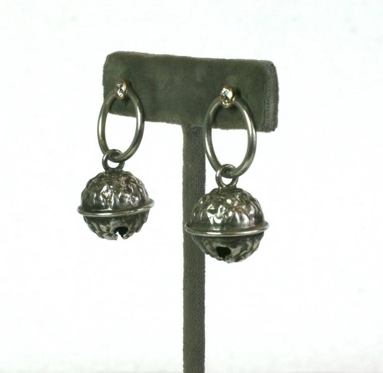 Diamond Bell Earrings, SdesR For Sale at 1stDibs