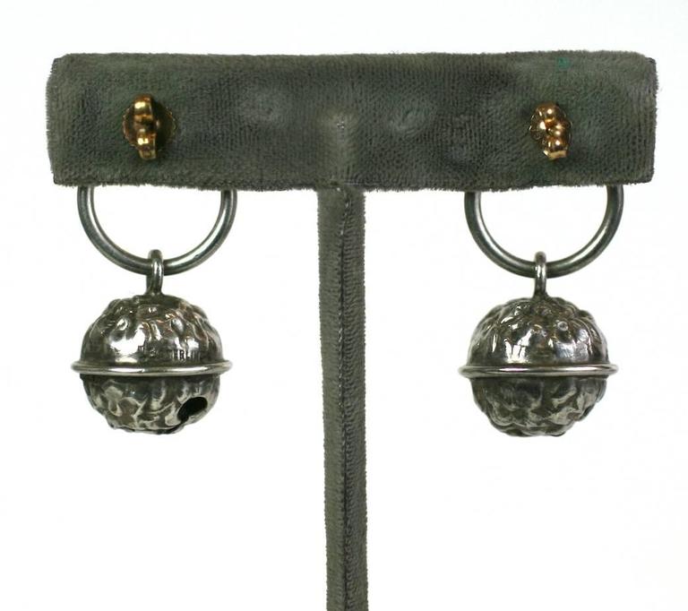 Diamond Bell Earrings, SdesR For Sale at 1stDibs