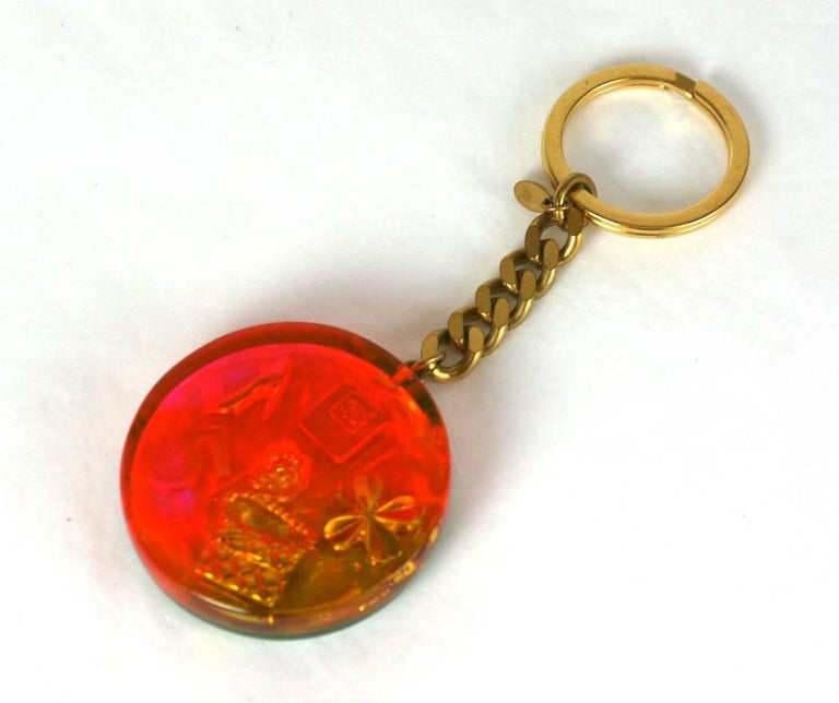 Chanel Hologram Fob Key Chain Spring 1997 For Sale at 1stDibs | chanel ...