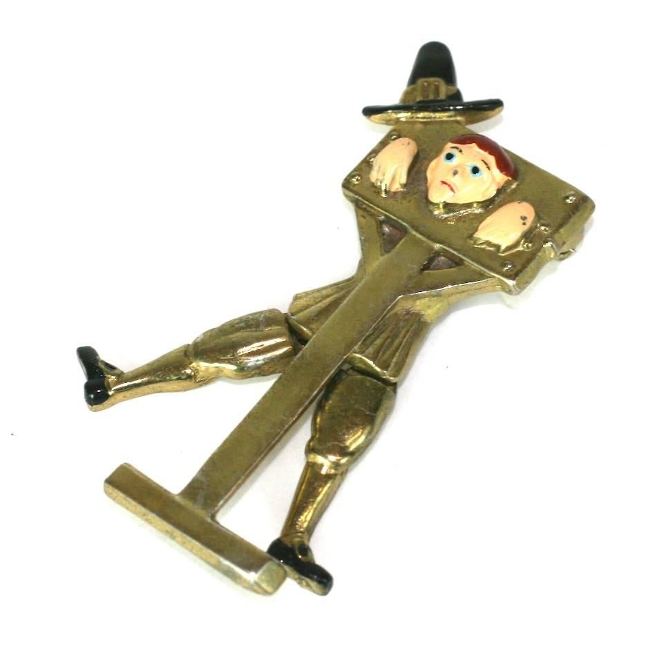 Sad Pilgrim Pin at 1stDibs