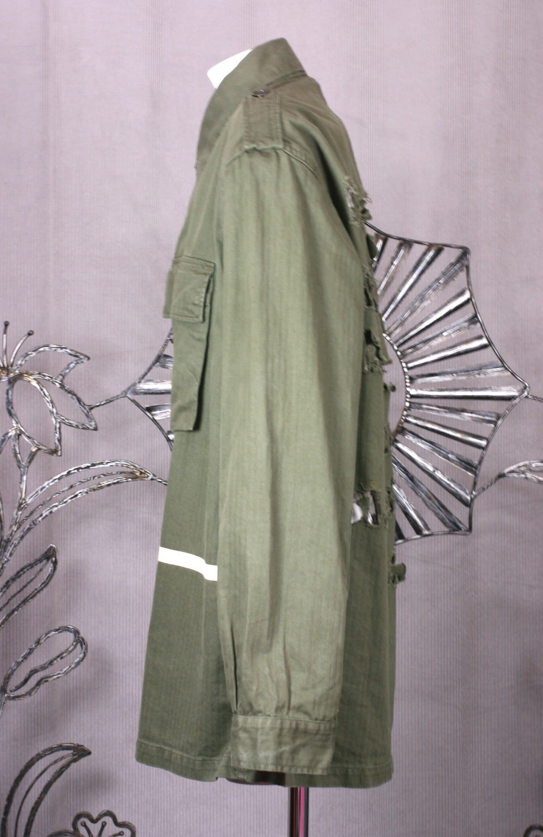 Libertine's Mens Upcycled Army Jacket at 1stDibs | libertines jacket ...