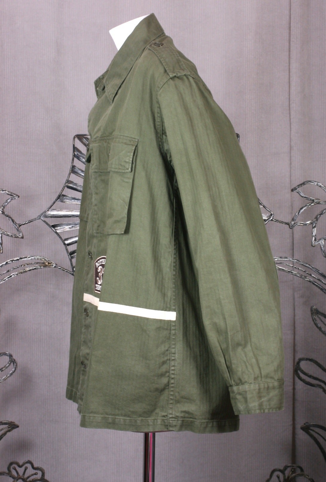 Libertine's Mens Upcycled Army Jacket at 1stDibs | libertines jacket ...
