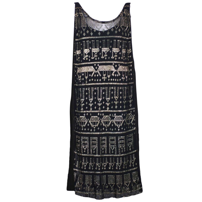 Art Deco French Assuit Dress at 1stDibs