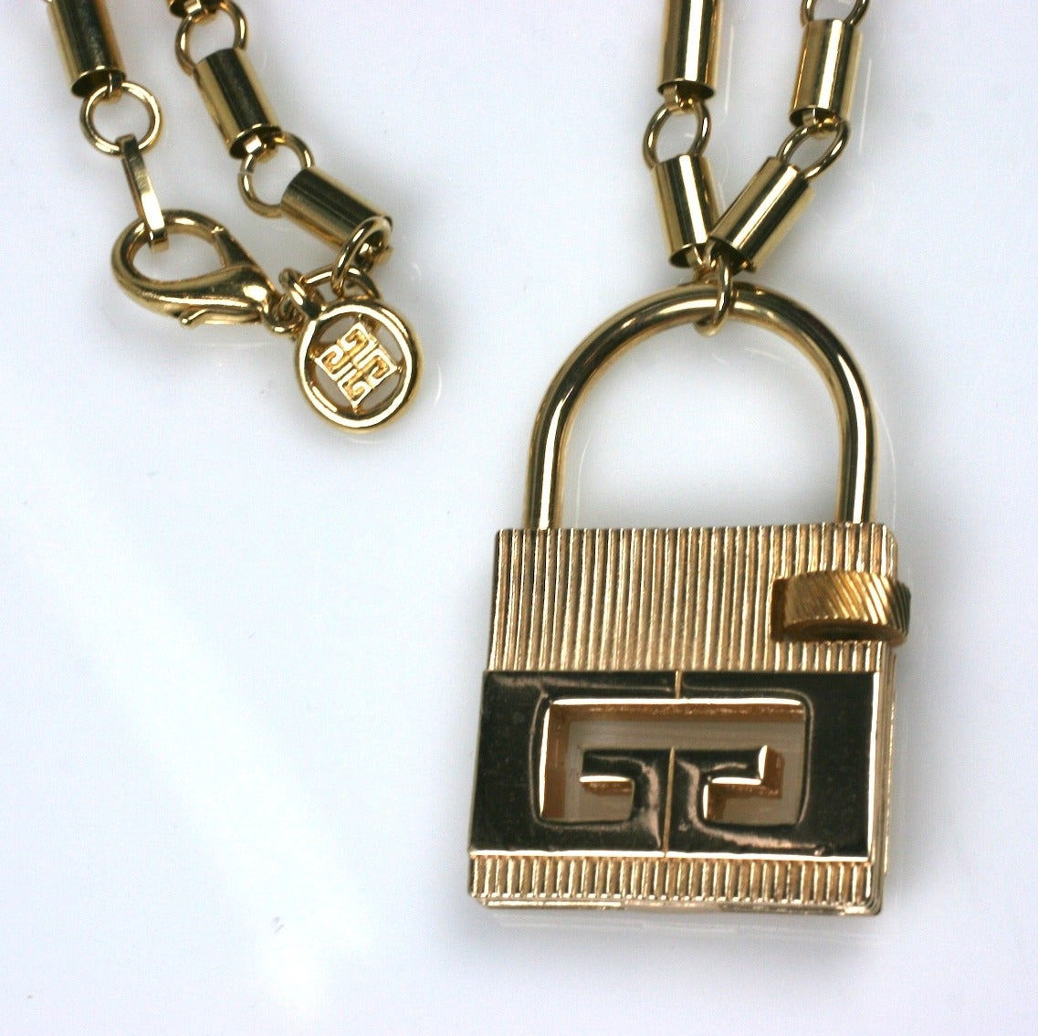 Givenchy Logo Padlock Necklace at 1stDibs | givenchy padlock, givenchy ...