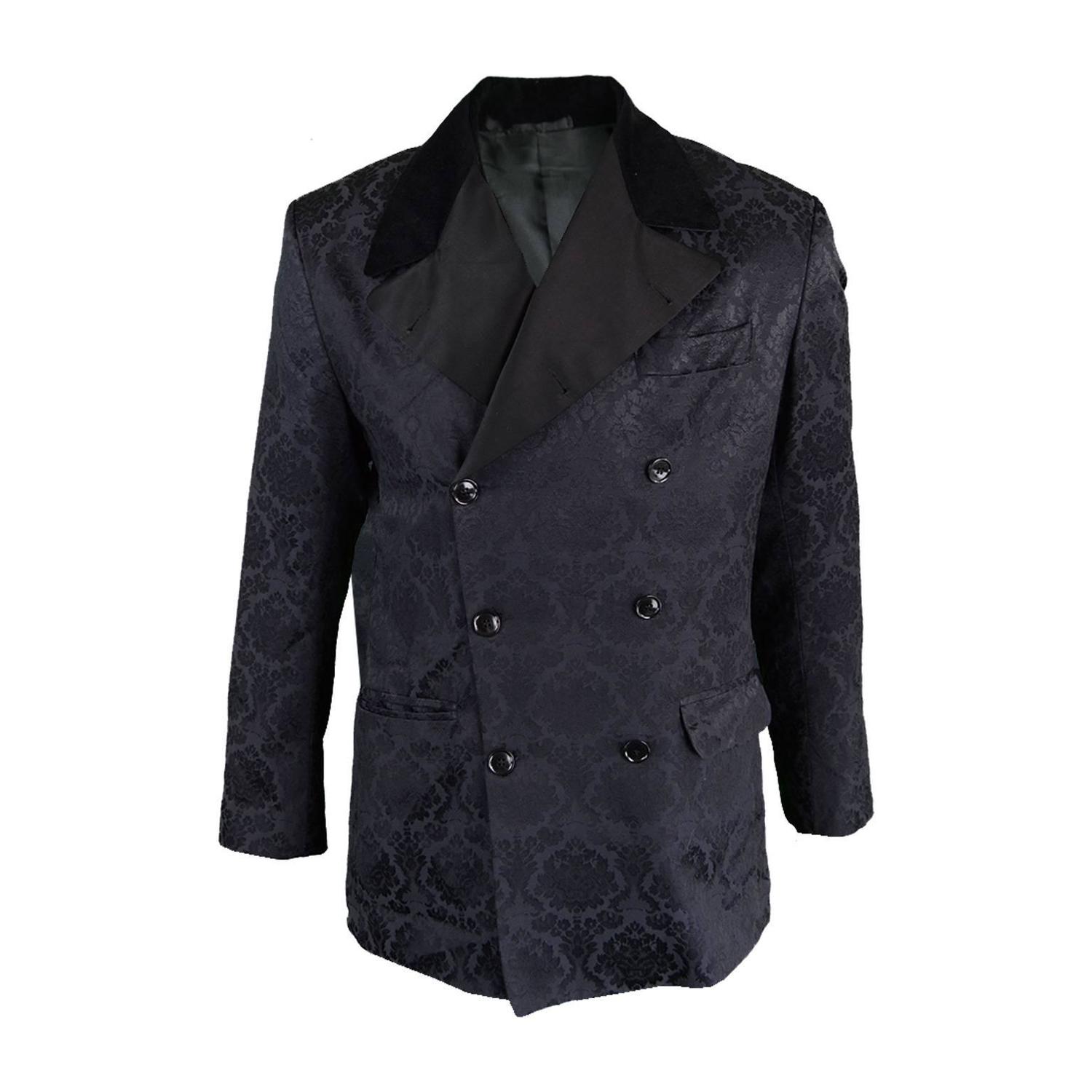 Rare Vintage La Rocka! Men's Damask Regency Style Jacket 1990s For Sale ...