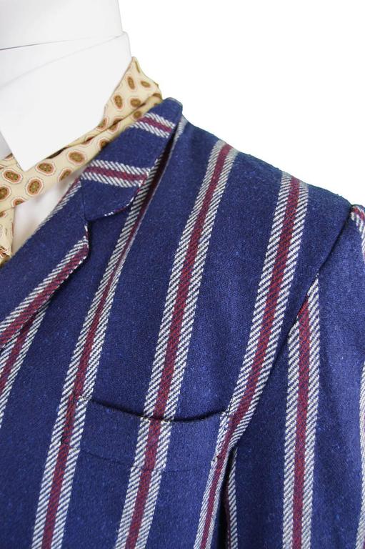 1960s Mens Regetta Striped Boating Blazer by British Boutique The ...