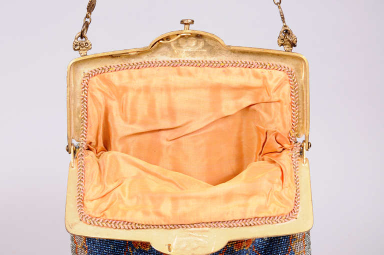 Edwardian Cut Steel Beaded Bag at 1stDibs