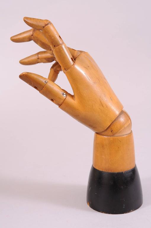 1930's Articulated Artist's Model, Hand Mannequin at 1stDibs