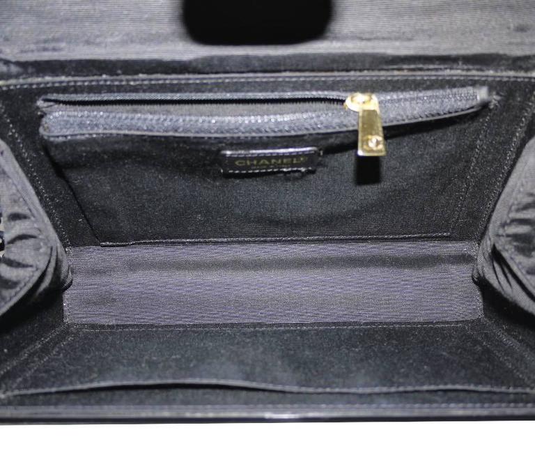 Rare Vintage Chanel Plastic 2.55 Classic Flap Bag at 1stDibs | vintage ...