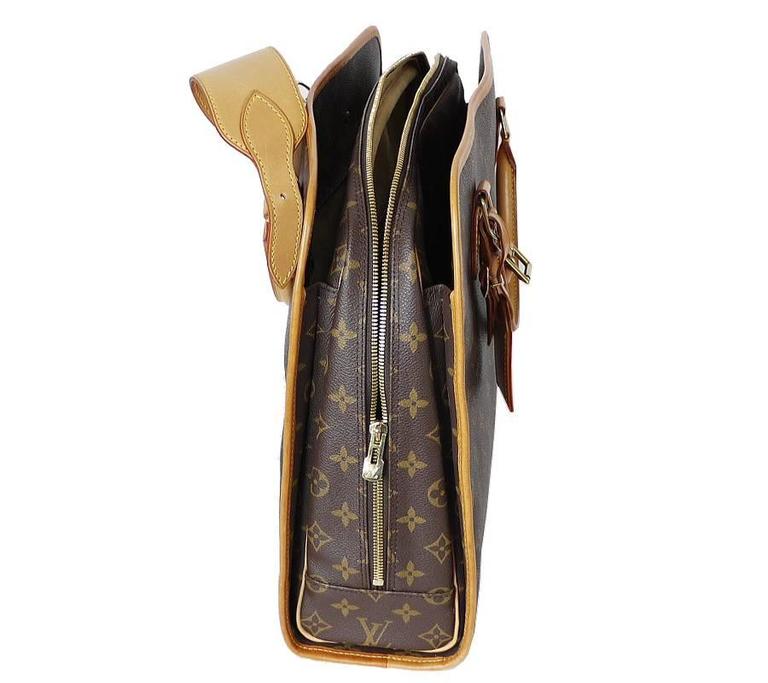 Louis Vuitton Monogram Rivoli Briefcase Business Bag at 1stDibs