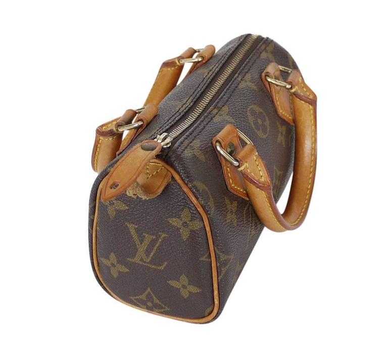 Vintage Louis Vuittion Monogram Mini Speedy Cross Body Bag at 1stDibs