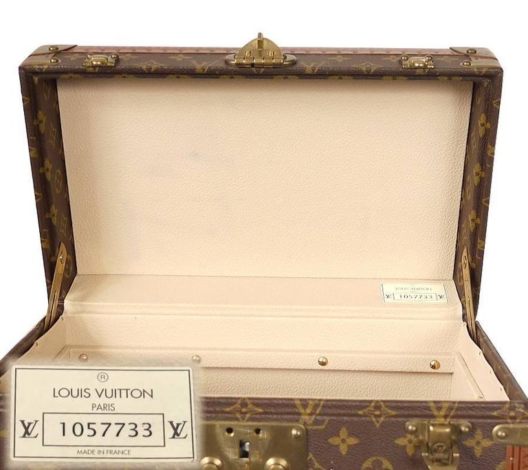 Louis Vuitton Monogram Toiletry Case Travel Trunk at 1stDibs | louis ...