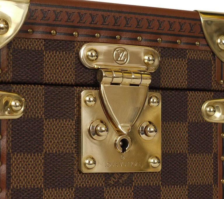 Rare Louis Vuitton Damier Canvas Coffret Merveilles GM Jewelry Case at ...