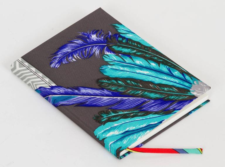 New Hermès Gray Brazil Silk Notebook at 1stDibs | hermes silk notebook