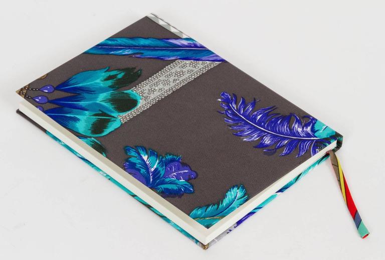 New Hermès Gray Brazil Silk Notebook at 1stDibs | hermes silk notebook