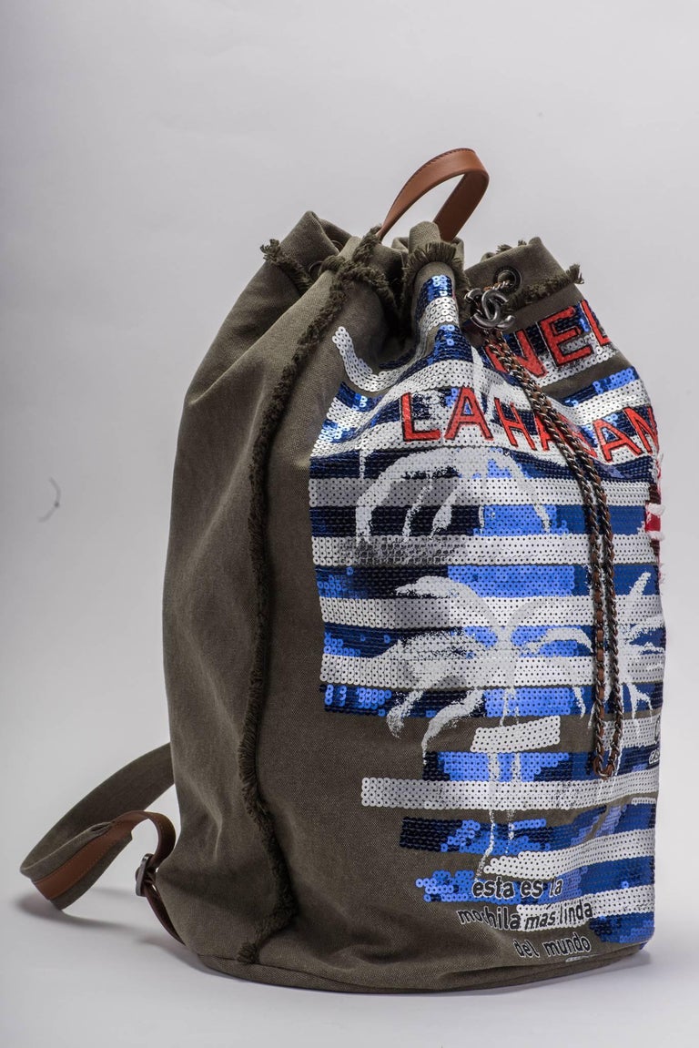 New in Box Chanel Coco Cuba Limited Edition Backpack Bag at 1stDibs ...