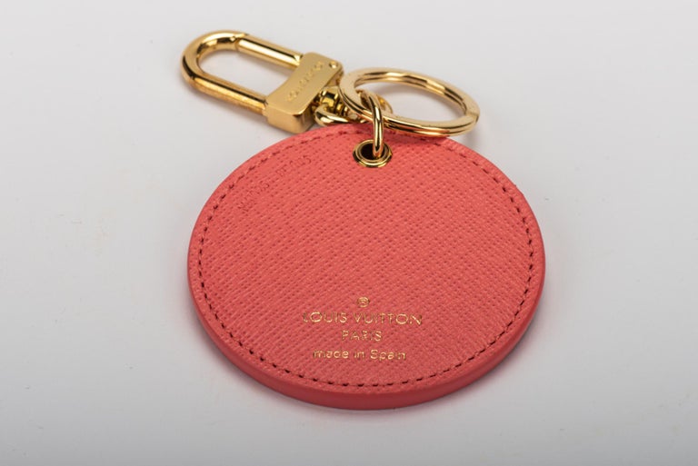Louis Vuitton Monogram and Pink Flower Keychain at 1stDibs | louis ...