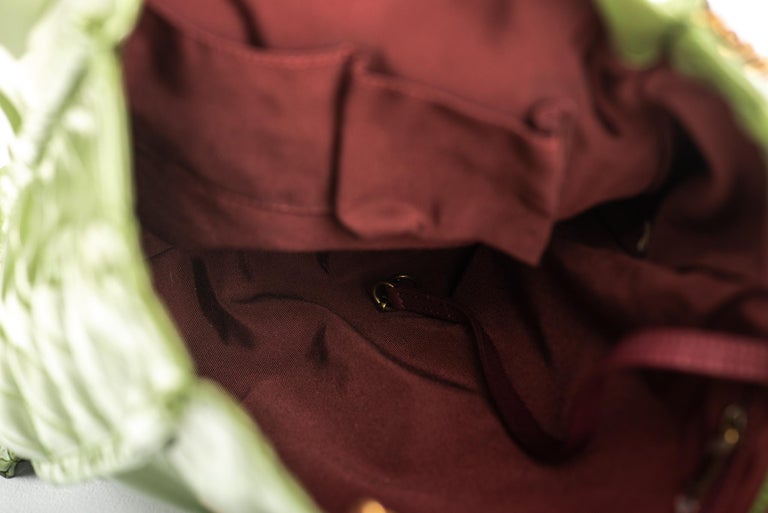 Chanel Limited Edition Green PVC Harrods Handbag at 1stDibs | chanel ...