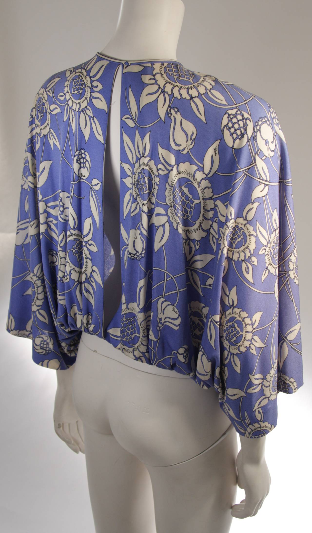 Pucci Periwinkle Blouse and Dress Ensemble Size 10 For Sale at 1stDibs