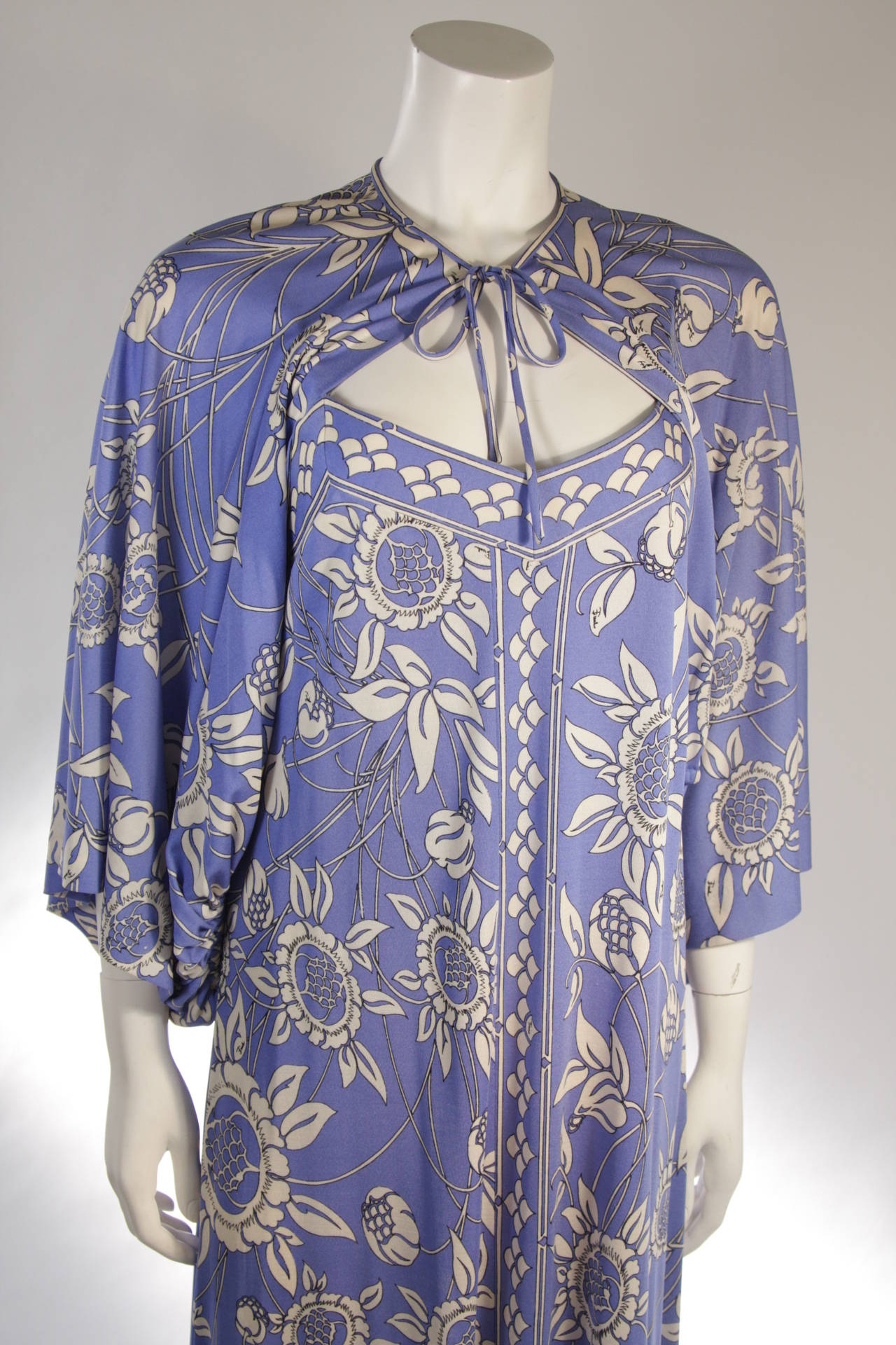 Pucci Periwinkle Blouse and Dress Ensemble Size 10 For Sale at 1stDibs
