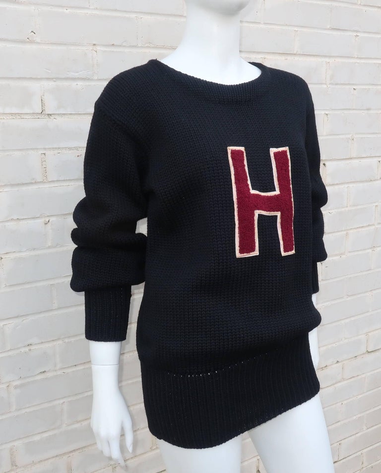 1960's Harvard Letterman 'Boyfriend' Varsity Sweater at 1stDibs ...