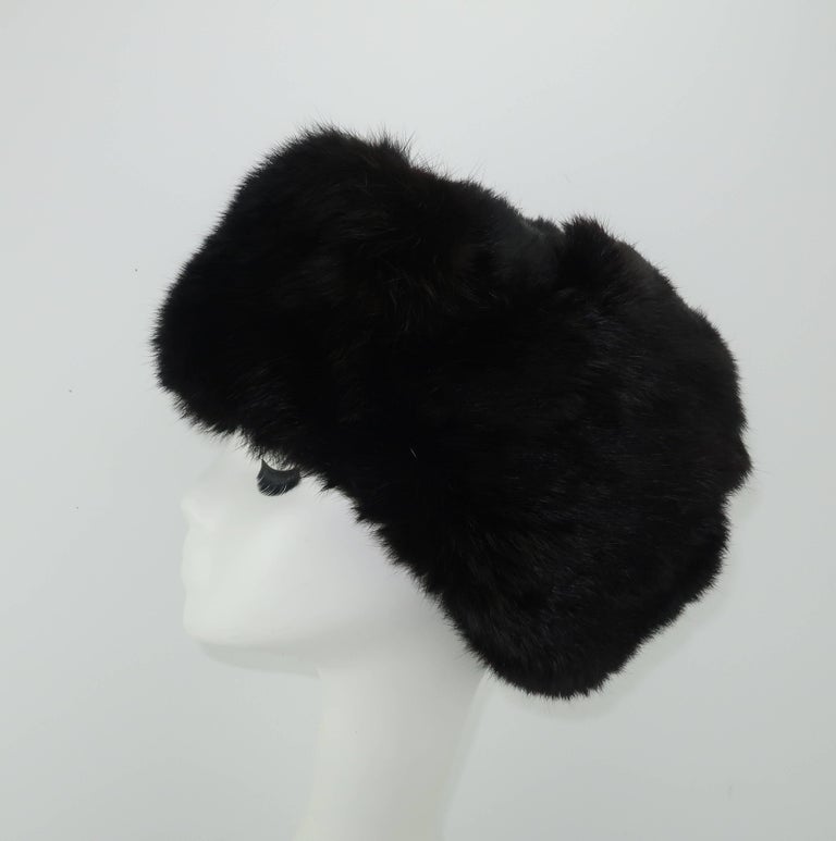 Vintage Russian Sable Fur Hat With Ear Flaps at 1stDibs | russian sable ...