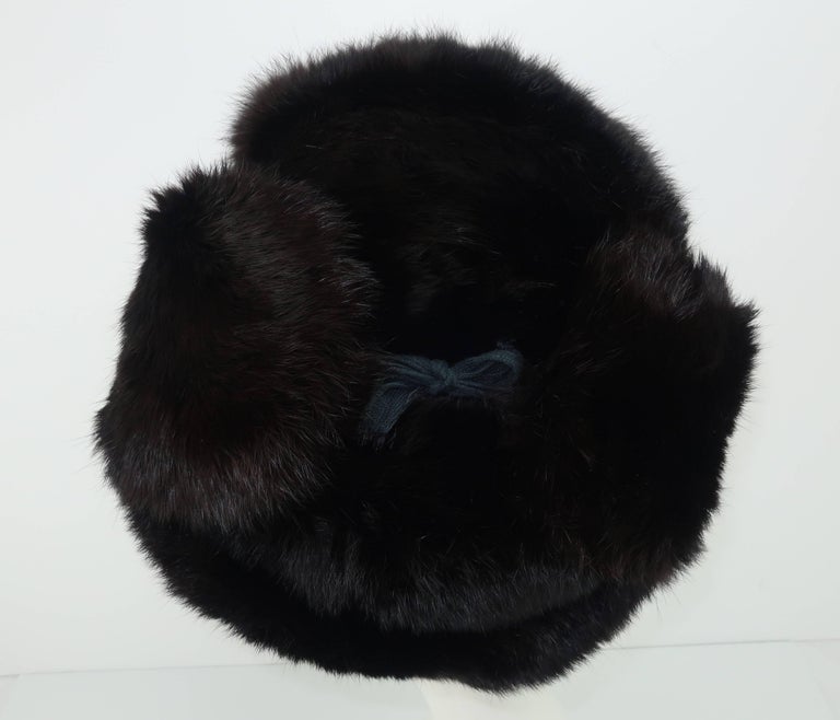Vintage Russian Sable Fur Hat With Ear Flaps at 1stDibs | russian sable ...