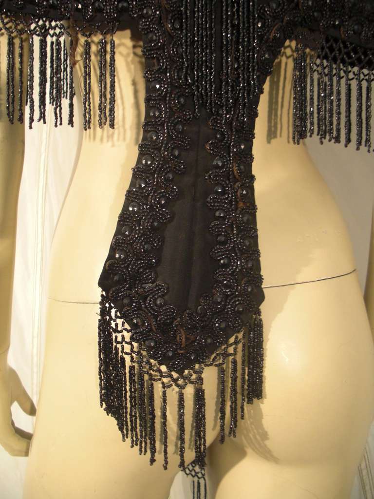 Victorian Beaded Morning Cape at 1stDibs