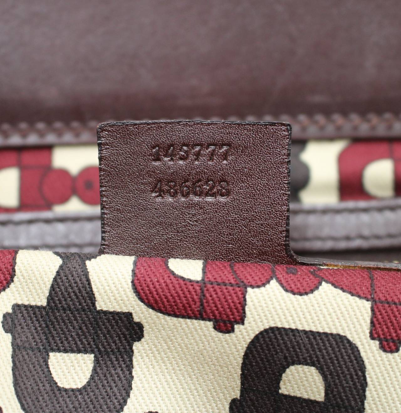 Gucci Dark Brown Guccisima Leather Tote at 1stDibs