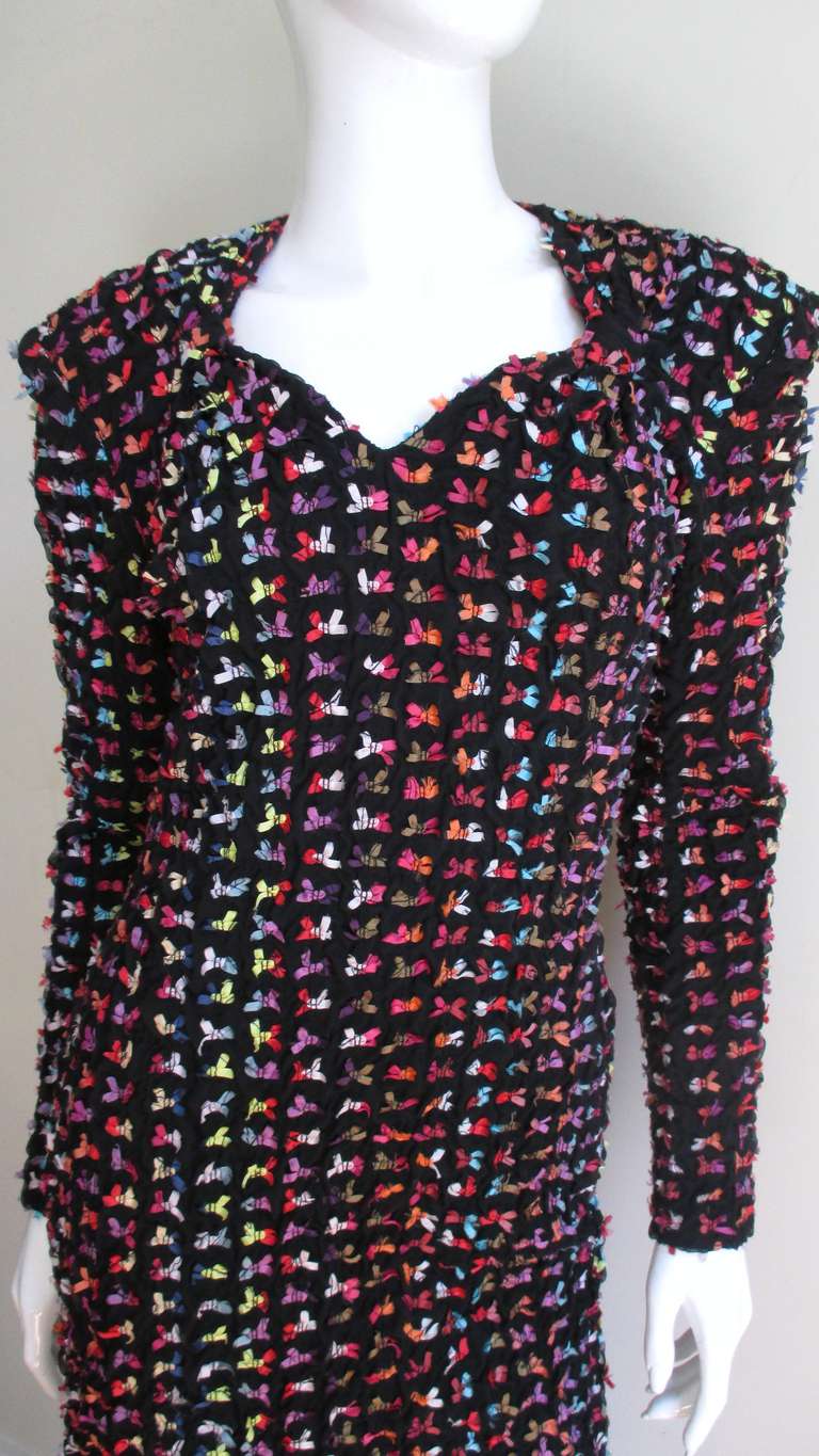 Patrick Kelly Bows Dress at 1stDibs