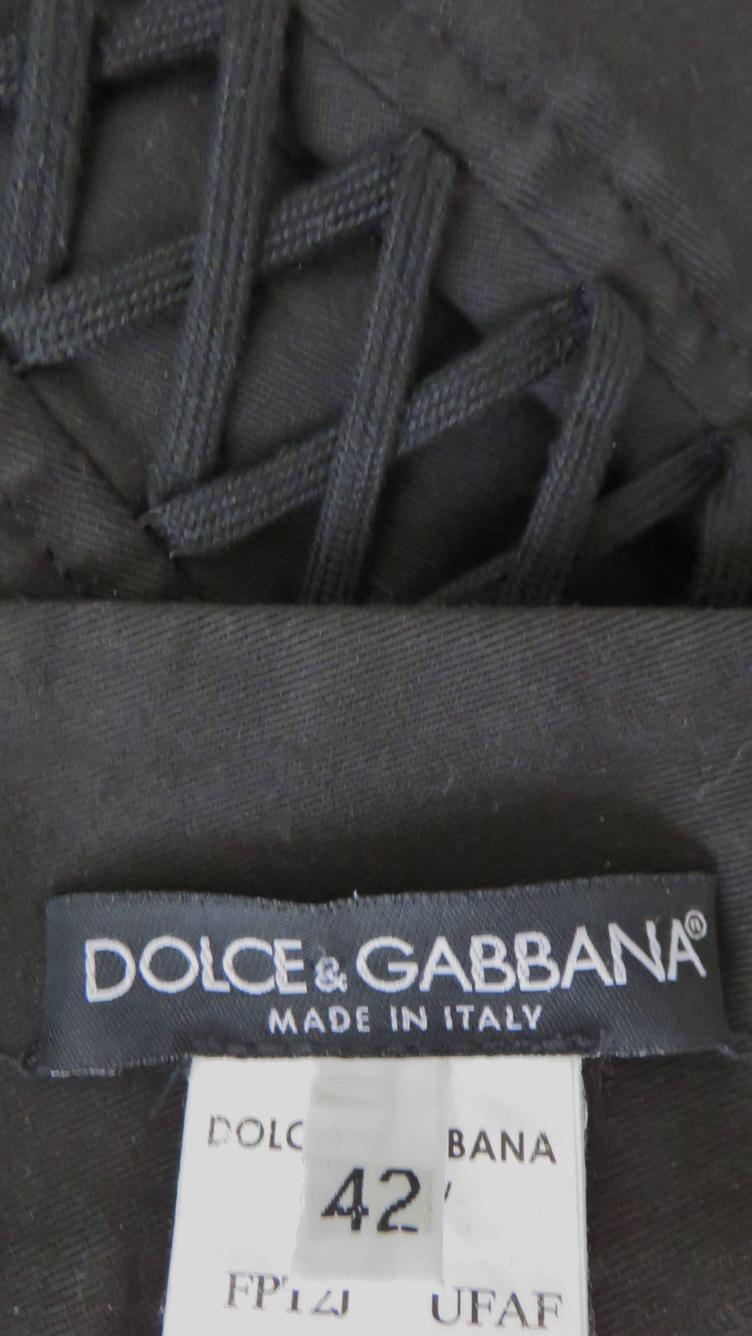 Dolce and Gabbana Lace Up Pants at 1stDibs | dolce and gabbana lace up ...